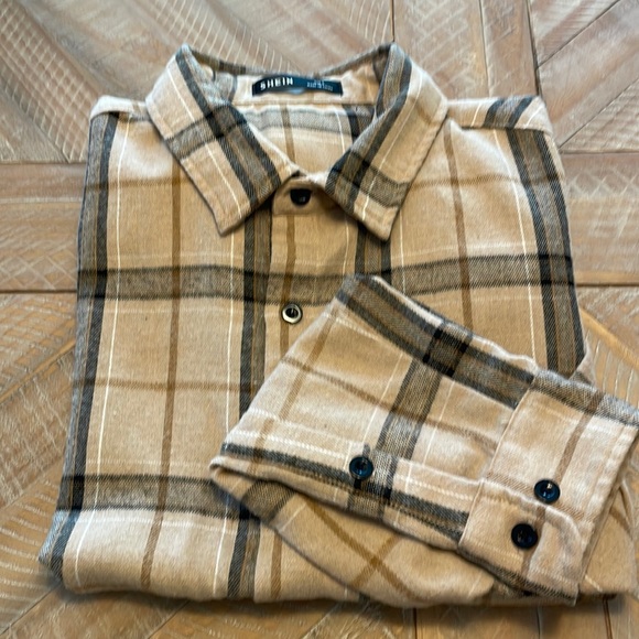 SHEIN | Shirts | Shein Flannel Shirt | Poshmark